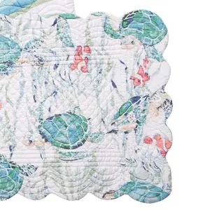 C&F HOME Sea Turtle Cove Table Runner 14" X 51