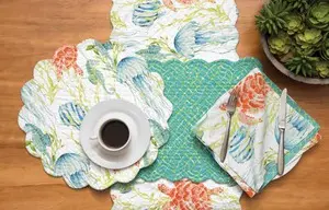 C&F HOME Paradise Sound Table Runner 14" X 72