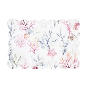 C&F HOME Nori Coral Placemats