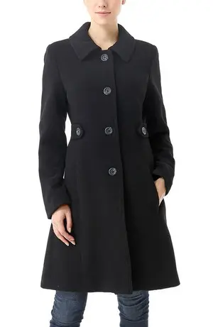 KIMI + KAI Elise Wool-blend Walking Coat