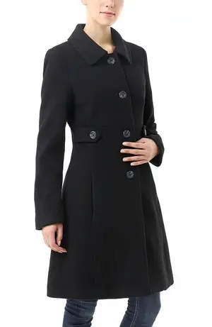 KIMI + KAI Elise Wool-blend Walking Coat