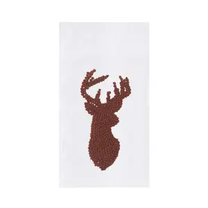 C&F HOME Dear Silhouette Towel - Brown