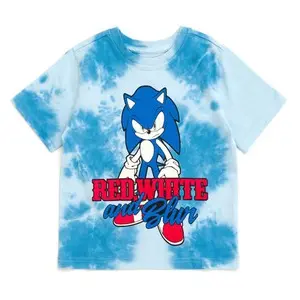 SEGA July 4th T-shirt - White/blue/ 4th Of July