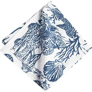 C&F HOME Reef Shores Napkin Set Of 6 - Blue