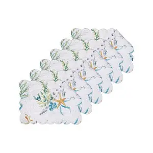 C&F HOME Marlowe Sound Placemats - White