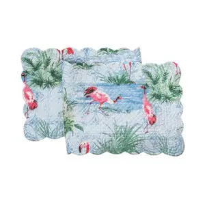 C&F HOME Paradise Coast Table Runner - Green