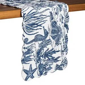 C&F HOME Waverly Reef Dining Table Runner