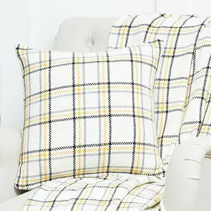 C&F HOME Honey Bee Plaid Throw