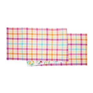 C&F HOME Easter Egg Charm & Plaid Table Runner 14" X 72