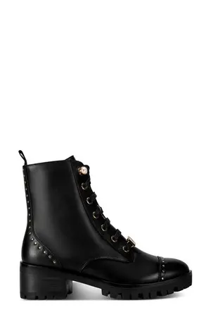Karl Lagerfeld Paris Prue Combat Boot