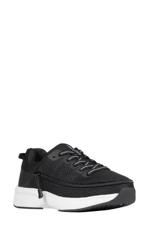 BILLY FOOTWEAR Limitless Zip Around Sneaker - Black