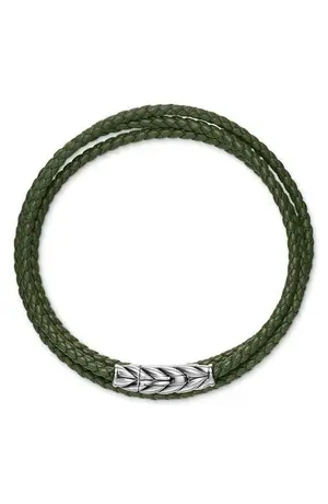 David Yurman Chevron Triple Wrap Bracelet