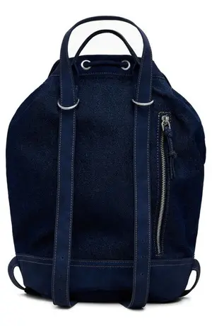 Desigual Medium Convertible Denim Bucket Backpack