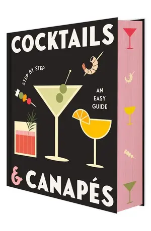 SIMON AND SCHUSTER Cocktails & Canapés' Book
