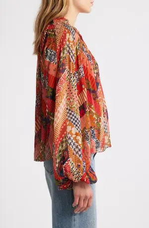 Love The Label Meredith Smocked Blouse