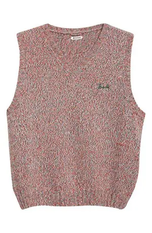 BODE Falls Sweater Vest - Red Multi
