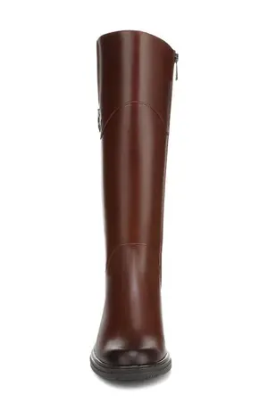 27 EDIT NATURALIZER Oslo Knee High Boot - Rich Cognac Brown