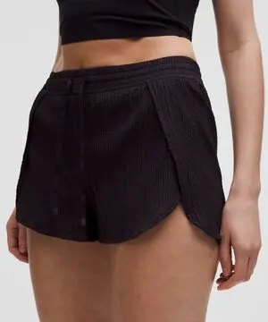 Lululemon Negative Split Textured Run Short 2.5 Nightmoth