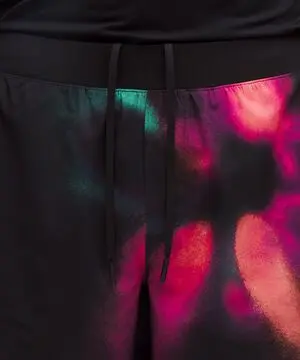 Lululemon Ventilated Tennis Short - Night Burst Black Multi
