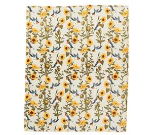 BERKSHIRE BLANKET Berkshire 60x70 Printed Plush Bird Throw