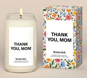 HOMESICK Thank You Mom Candle - One-color