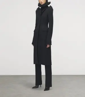 Alexander McQueen Wool-blend Tailored Coat