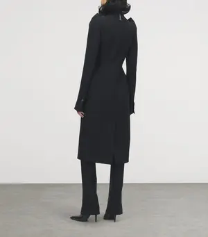 Alexander McQueen Wool-blend Tailored Coat