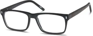 Zenni Zenni Rectangle Full Rim Eyeglasses Black