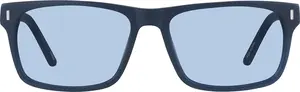 Zenni Rectangle Full Rim Eyeglasses - Blue