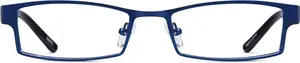 Zenni Rectangle Full Rim Eyeglasses - Blue