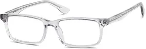 Zenni Zenni Rectangle Full Rim Eyeglasses Translucent