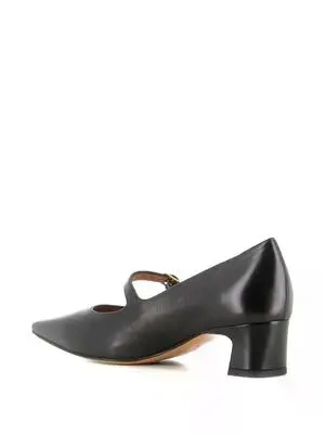 TASSINARI Buckle-strap Pointed-toe Pumps - Black