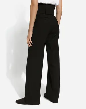 Dolce & Gabbana Straight-leg Wool Trousers