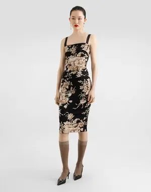 Dolce & Gabbana Rose- Fitted Dress