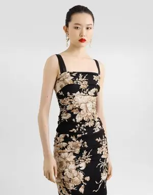 Dolce & Gabbana Rose- Fitted Dress