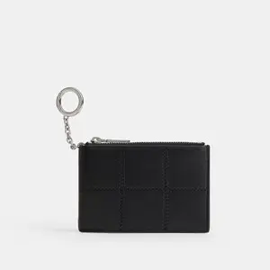 COACHTOPIA Topia Alter/ego Zip Card Case With Key Ring - Black