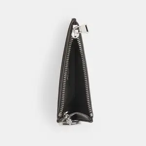 COACHTOPIA Topia Alter/ego Zip Card Case With Key Ring - Black