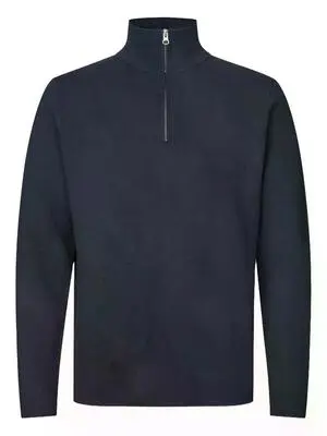 SAMSOE SAMSOE High-neck Zip-up Sweater