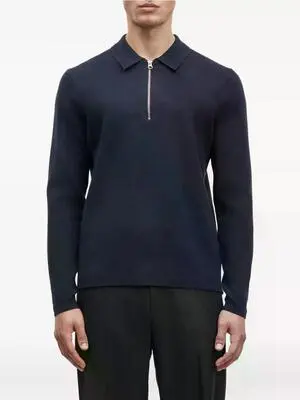SAMSOE SAMSOE High-neck Zip-up Sweater