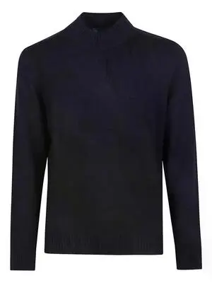DRUMOHR Mock-neck Merino-wool Sweater