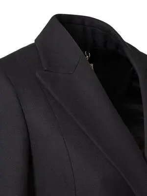 Fendi Grain-de-poudre Wool Coat