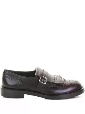 GUGLIELMO ROTTA Payden Leather Oxford Shoes - Brown