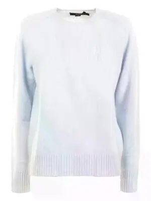 Seventy Crew-neck Ribbed-hem Sweater