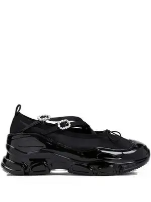 Simone Rocha Crystal-embellished Ballet Flats