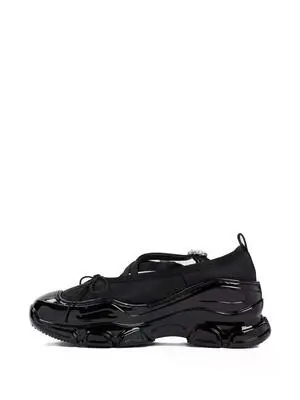 Simone Rocha Crystal-embellished Ballet Flats