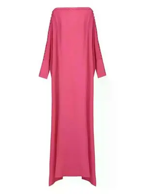 TALLER MARMO Mila Button-detailed Maxi Dress