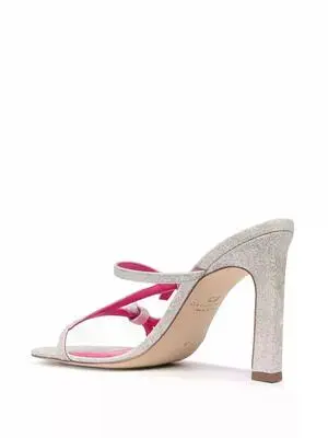 Dee Ocleppo Glittered Leather Sandals