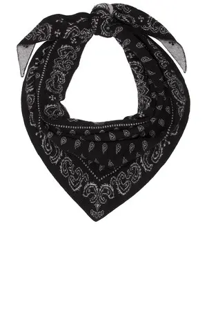 Guest In Residence The Wild Rag In Navy - Black & Heather Grey