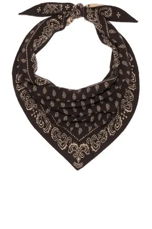Guest In Residence Guest In Residence The Wild Rag In Navy Burnt Cocoa & Dune