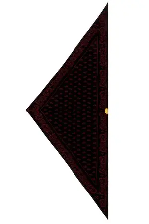 Guest In Residence The Wild Rag In Red - Carmine & Black